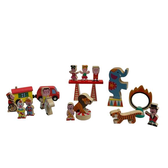 Janod | Toys | Janod Story Box Wooden Circus Toy Playset Waldorf ...